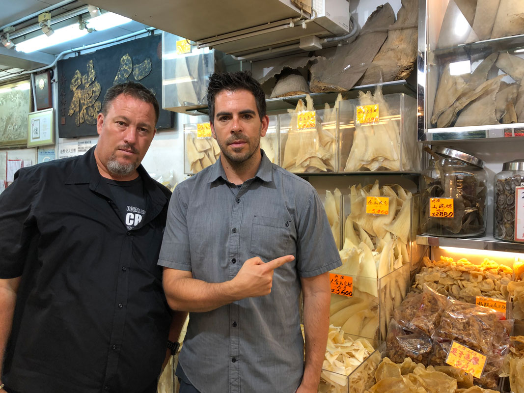 FIN - The Documentary by Eli Roth. Streaming now on Discovery+